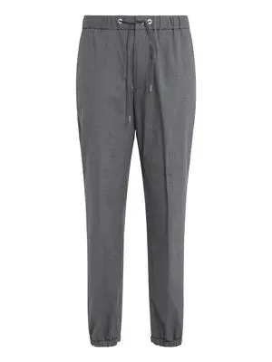 Moncler Drawstring Casual Pants - Black