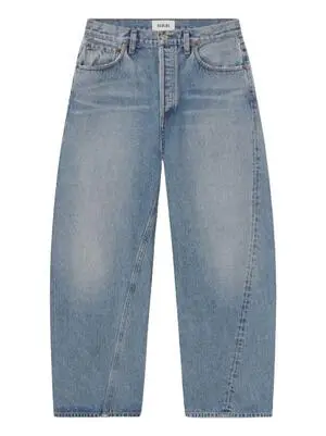 AGOLDE Agolde Twist Low Slung Baggy Jeans Gray