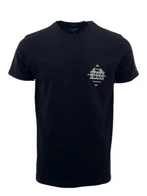 Emporio Armani Item O-neck Short-sleeved T-shirt - Black