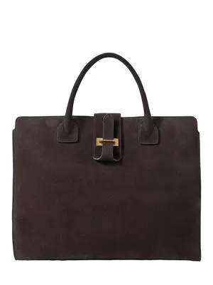 NILI LOTAN Lou Shoulder Bag - Brown