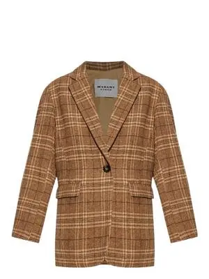Isabel Marant Étoile Gesina Checked Blazer - Brown