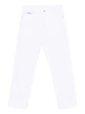 Moschino Straight-leg Trousers - White