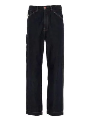 DIESEL® Diesel D-Franky Relaxed Fit Jeans Black