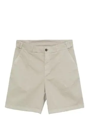 Eleventy Buttoned Bermuda Shorts - Nude