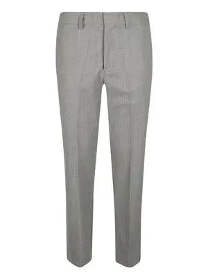 P.a.r.o.s.h Tapered-leg Tailored Trousers - Gray