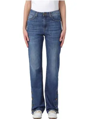 TWINSET Buttoned Jeans - Blue