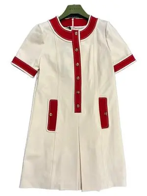 GUCCI Gucci Contrast Color A-Line Mini Dress