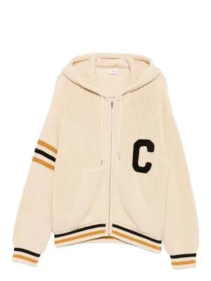 CELINE Celine "C" Graphic Zip-Up Hoodie