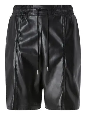 Pinko Seam Detailed Shorts - Black