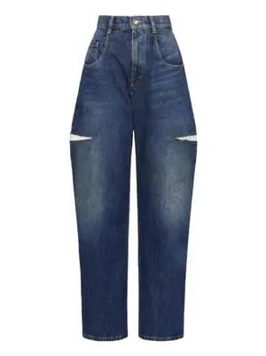 MAISON MARGIELA Cut-out Denim Jeans - Blue