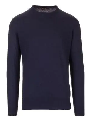 Loro Piana Superlight Crewneck Knitted Jumper - Black