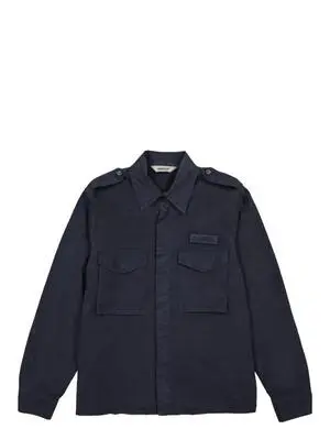 Aspesi Long Sleeve Collared Jacket - Black