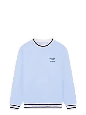 Drole De Monsieur Drôle De Monsieur Sweatshirt Slogan Sport Sweatshirt Blue