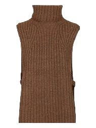Isabel Marant Étoile Ribbed Turtleneck Vest - Brown