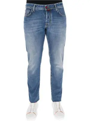 Jacob Cohen Nick Straight Leg Jeans - Blue