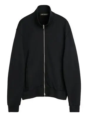 Our Legacy Long-sleeved Zip-up Jacket - Black