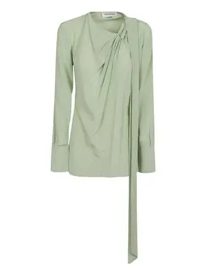 VICTORIA BECKHAM Victoria Beckham Draped Scarf Top