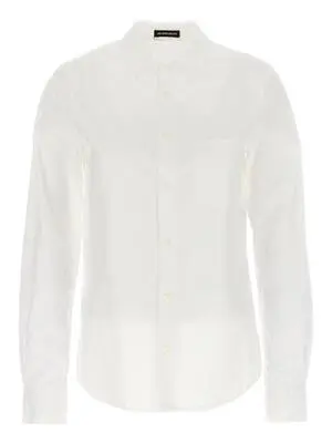 ANN DEMEULEMEESTER Betty Fitted Popeline Shirt - No