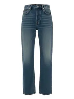 Miu Miu Miu Miu Jeans With Belt Loops Blue