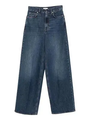TOTEME Toteme High-Waisted Wide-Leg Jeans