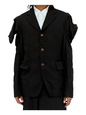Comme Des Garçons Layered Sleeve Blazer - Black