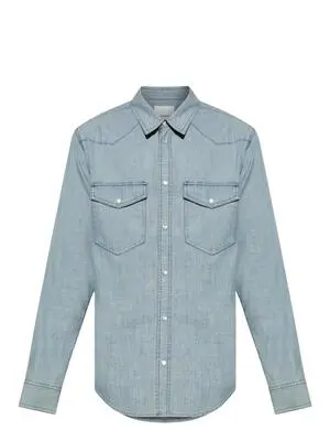 Isabel Marant Étoile Double-pocket Cotton Shirt - Blue