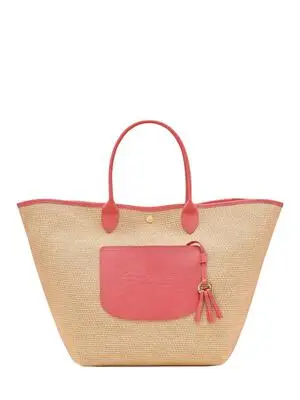 Longchamp Pocket Accent Tote Bag - Blush