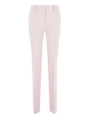 N.21 Pleated Zipper Casual Pants - Pink