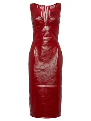 DSQUARED2 Dsquared2 V-Neck Midi Dress