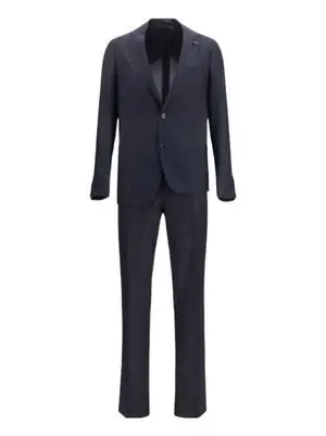 LARDINI Two-piece Single-breasted Suit - Black
