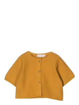 Bonpoint Salopette Cardigan - Orange