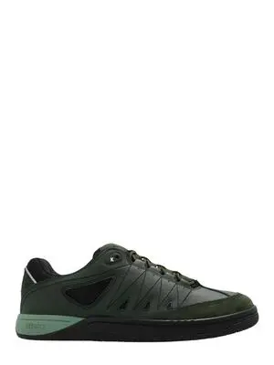 Kenzo Lace-up Round Toe Sneakers - Black
