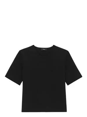 THEORY Theory Short-Sleeved Crewneck Jersey T-Shirt