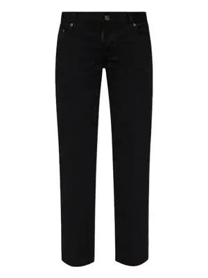 Dsquared2 Jenna Straight Leg Jeans - Black