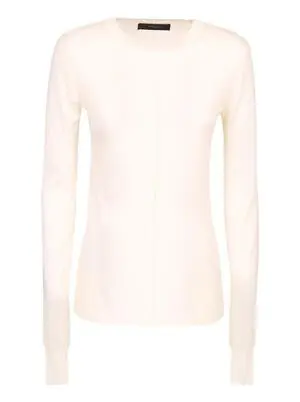 Amiri Distressed Crewneck Jumper - White