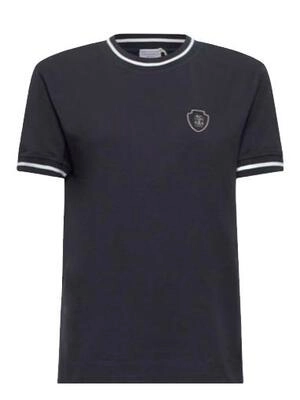 BRUNELLO CUCINELLI Brunello Cucinelli Logo Detailed Crewneck T-Shirt