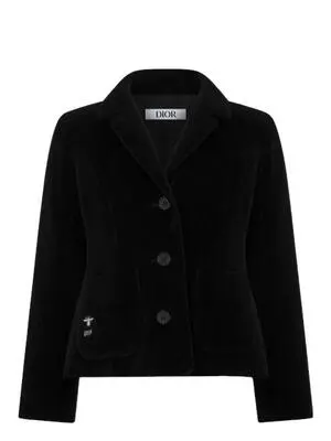 Dior Long-sleeved Casual Jacket - Black