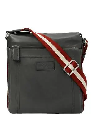 Bally Logo Shoulder Bag - Black