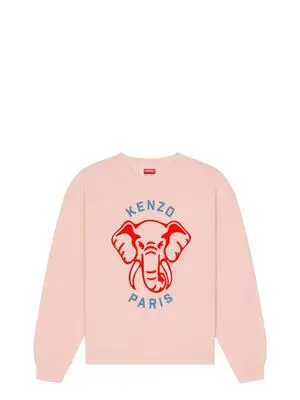KENZO Kenzo Elephant Varsity Jungle Crewneck Sweatshirt