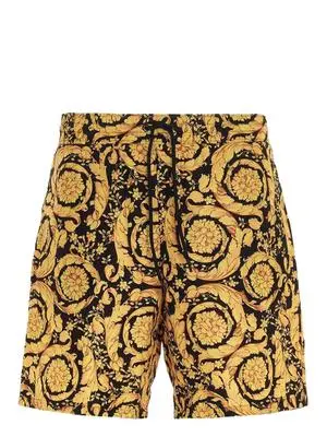 Versace Barocco Printed Swim Shorts - Multicolor