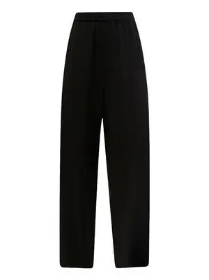 Max Mara Wide-leg Trousers - Black