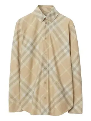 BURBERRY Burberry Long-Sleeved Checked Shirt