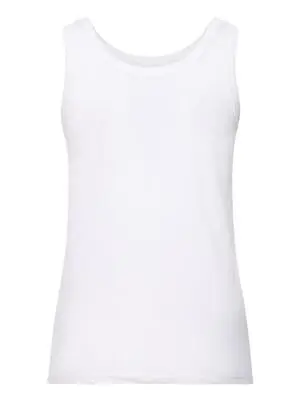 THE ROW Rib Round-neck Vest - White