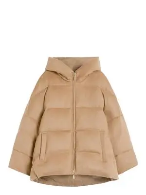 Max Mara Desiderio Reversible Padded Jacket - Camel