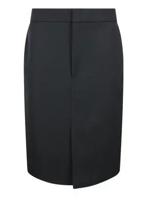 BOTTEGA VENETA Bottega Veneta Slit Detailed Midi Skirt