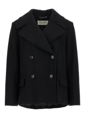 Dries Van Noten Tailored Long-sleeve Jacket - Black