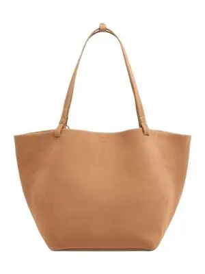 THE ROW Leather Tote Bag - Brown
