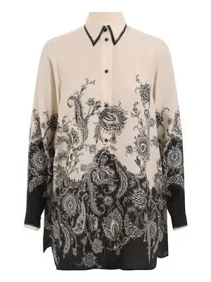 Zimmermann Rhiannon Relaxed Shirt - Nude