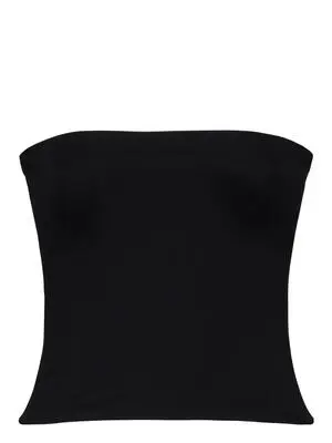 Wardrobe.NYC Strapless Stretch-jersey Tube Top - Black