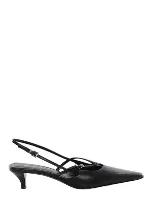 Michael Kors Pointed-toe Slingback Pumps - Black